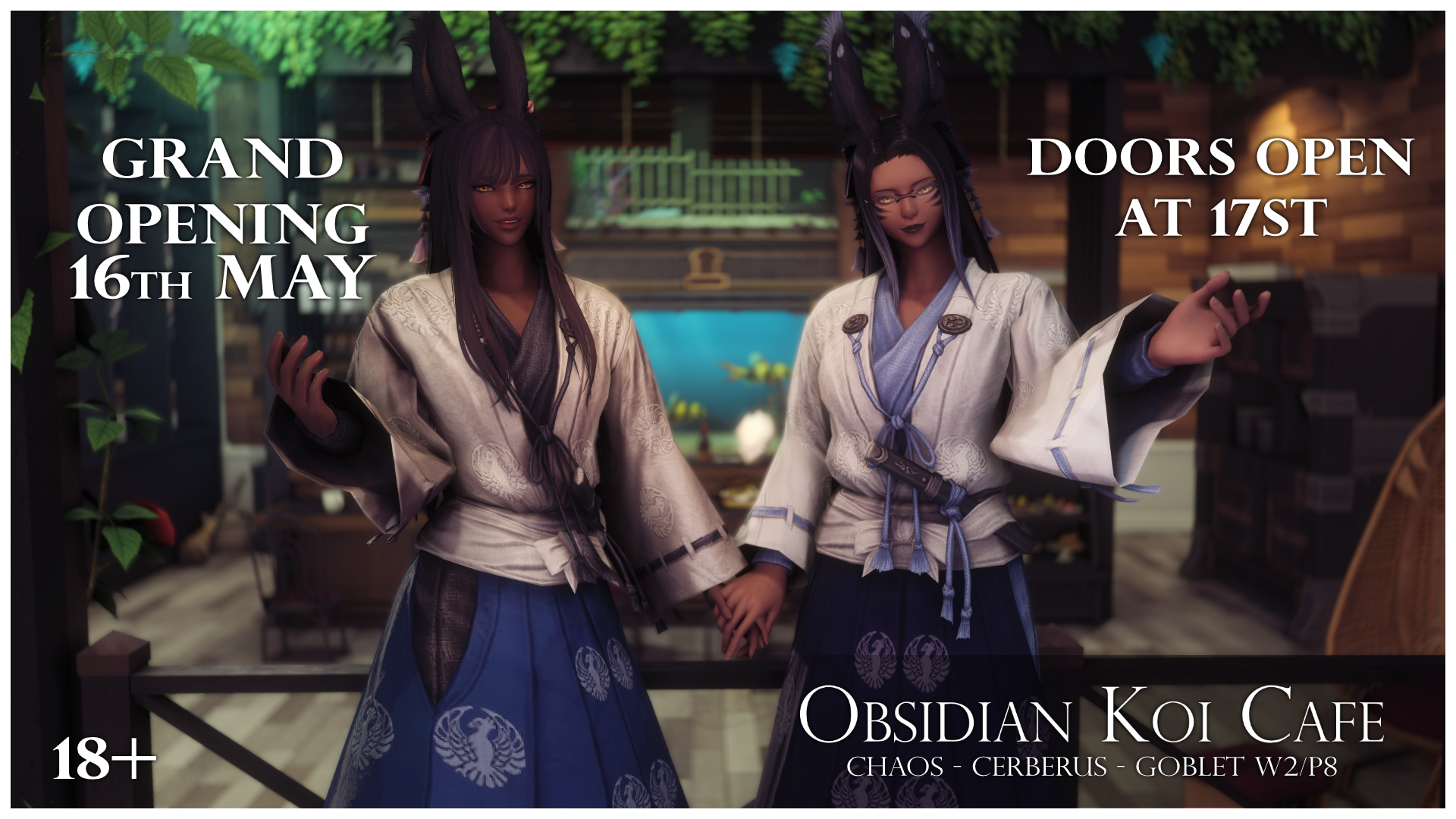 Obsidian Koi Cafe | Grand Opening Night
