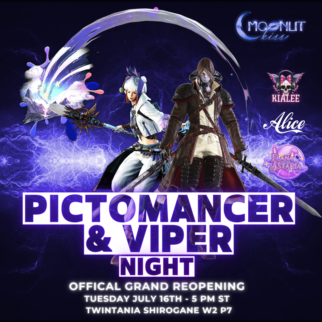 Moonlit Kiss Light: Pictomancer/Viper Night